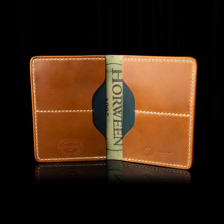 Leather Wallet | Fat Herbie | Famous Horween Leather – Ashland Leather