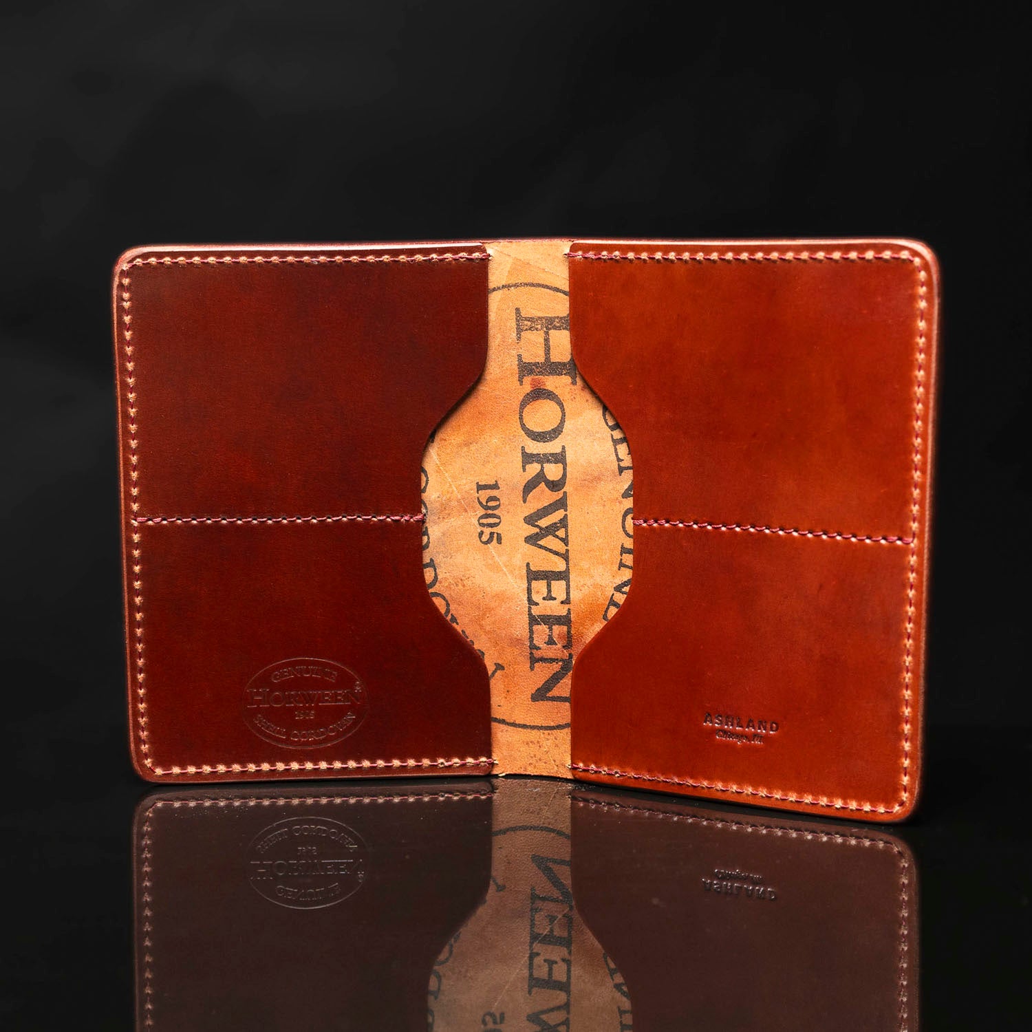 Leather Wallet | Fat Herbie | Famous Horween Leather – Ashland Leather