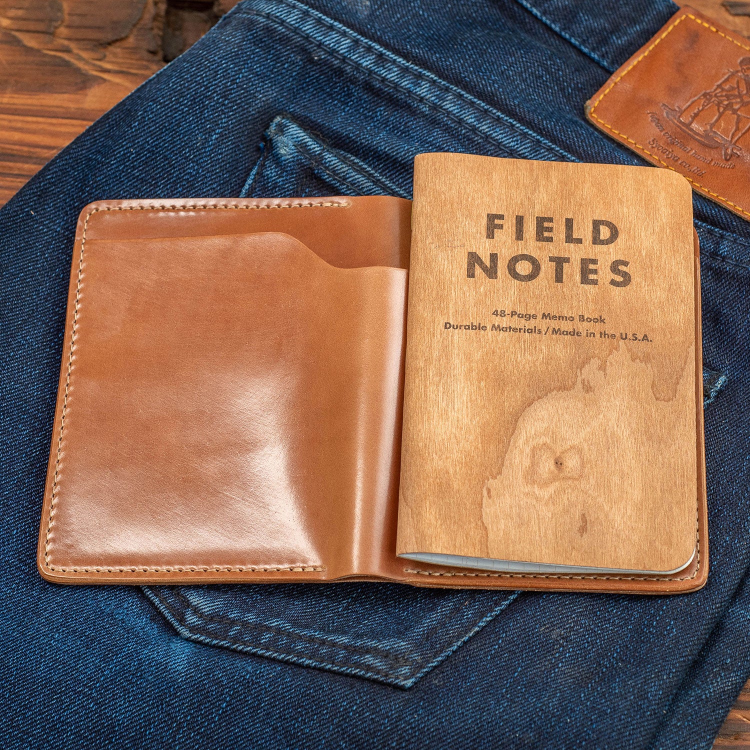 Leather Bifold Wallet - Ashland Leather Fat Herbie